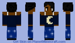 Sing to the moon, and the stars will shine 🎜 Minecraft Skin
