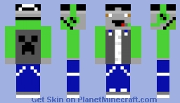 Derpy gamer boy Minecraft Skin