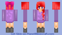 Purple Sweater :D Minecraft Skin