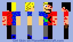 Split Personality Minecraft Skin