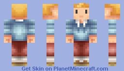 A Barely Edited Tin-Tin Minecraft Skin
