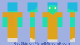Simply-Inverted Steve Minecraft Skin