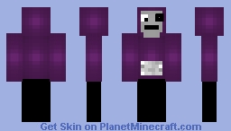 (FNaTL 1 Beta) TinkyWinky Minecraft Skin