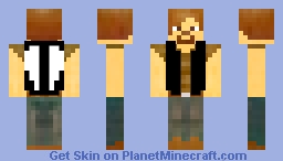 HD Daryl Dixon Minecraft Skin