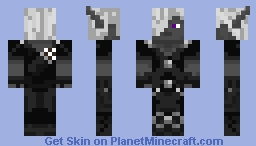 Drow/Dark Elf Minecraft Skin