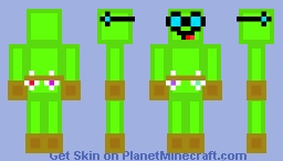 The Derpy scientist slime Minecraft Skin
