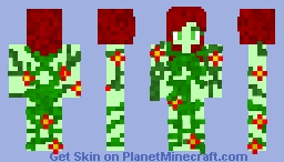 Poison Ivy Minecraft Skin
