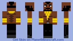 Mr T Minecraft Skin