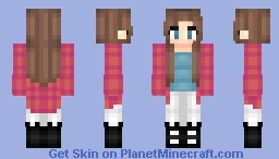 Plaid Jacket Minecraft Skin