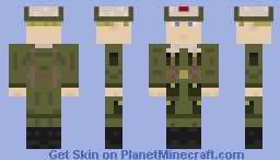 Soviet Soldier WW2 Minecraft Skin