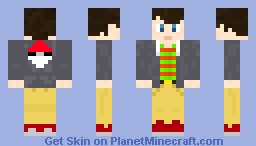 Pokemon jacket Minecraft Skin