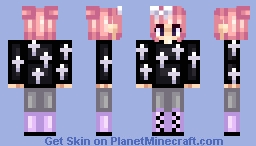Crosses (Alts. in desc.) •apples• Minecraft Skin