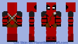 Deadpool (2016) Minecraft Skin