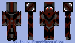 Shadow armored ninja Minecraft Skin