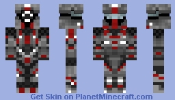 halo 4 scout [red] Minecraft Skin