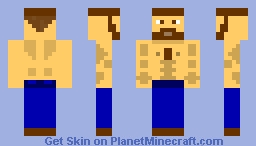manly man Minecraft Skin