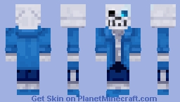 Sans - Undertale Minecraft Skin