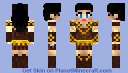 Xena Warrior Princess Minecraft Skin