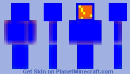 Space adventurer (helmet comes off!) Minecraft Skin