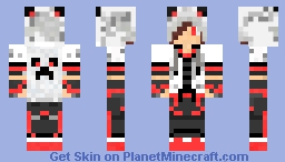 White Hoodie Minecraft Skin