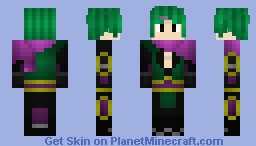 Kaze/Suzukaze- FE Fates Minecraft Skin