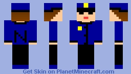 Police N Minecraft Skin