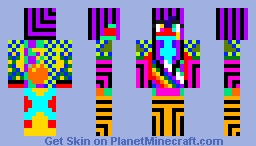 Retro Girl Minecraft Skin