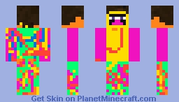 Party Steve Minecraft Skin