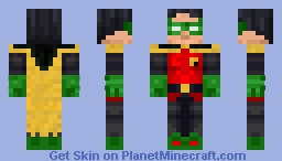 Robin Tim Drake New 52 Minecraft Skin