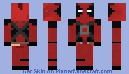 Deadpool Minecraft Skin