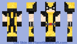Wolverine Minecraft Skin
