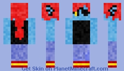 Undyne Minecraft Skin