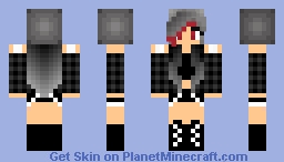 Shadow Girl Minecraft Skin