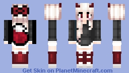Demon girl Minecraft Skin