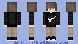 casual nike boy Minecraft Skin