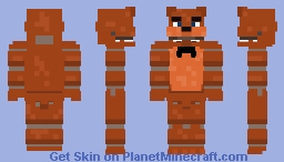 Freddy Fazbear Minecraft Skin
