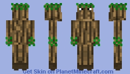 Tree Person Minecraft Skin