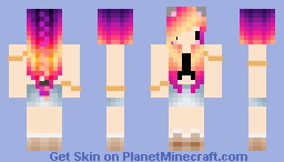 Chibi girl! Minecraft Skin