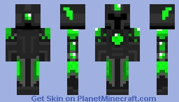 Slime man Minecraft Skin