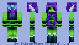 Alien Girl II Minecraft Skin