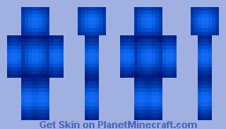 Cool Blue Base Minecraft Skin