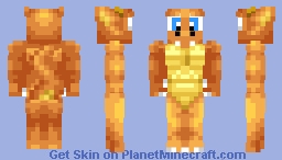 Dragon Skin base, Buff Minecraft Skin