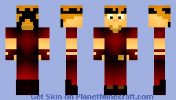 Red Fading Jacket Minecraft Skin
