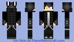 Dark Bunny Boy Minecraft Skin