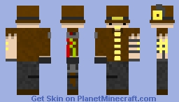 Steampunk Minecraft Skin