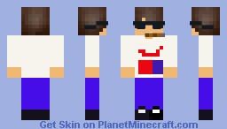 Saysmoo the streamer :) Minecraft Skin