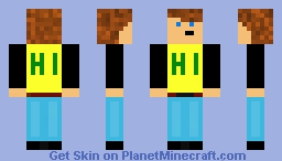 Hi Boy Skin Minecraft Skin