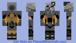 T-60b Power Armor Minecraft Skin