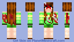 Midori Hatsune Miku Minecraft Skin