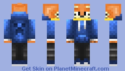 Buizel Hoodie Minecraft Skin